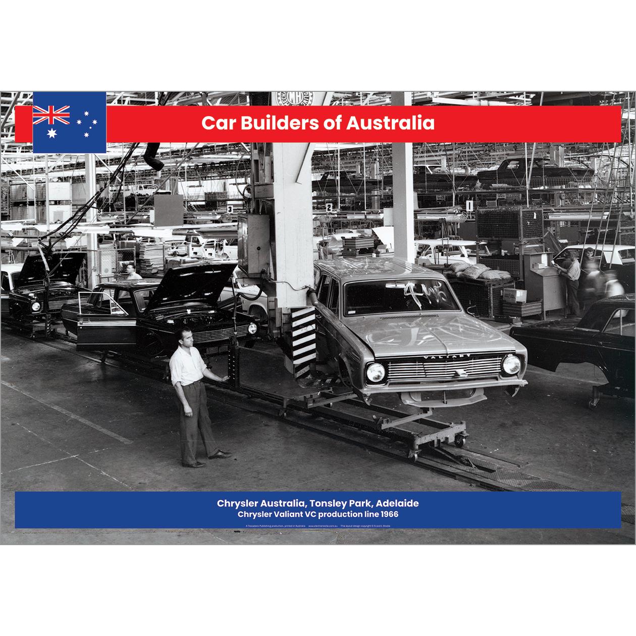 Chrysler Valiant VC Production Line Art Print – Adelaide, 1966 - Etsy