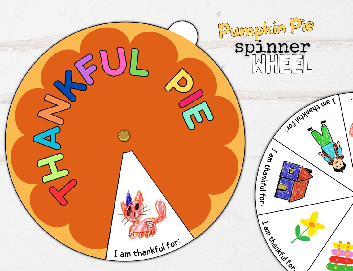 Thanksgiving Activities for Kids Thanksgiving Craft Pumpkin Pie Project ...