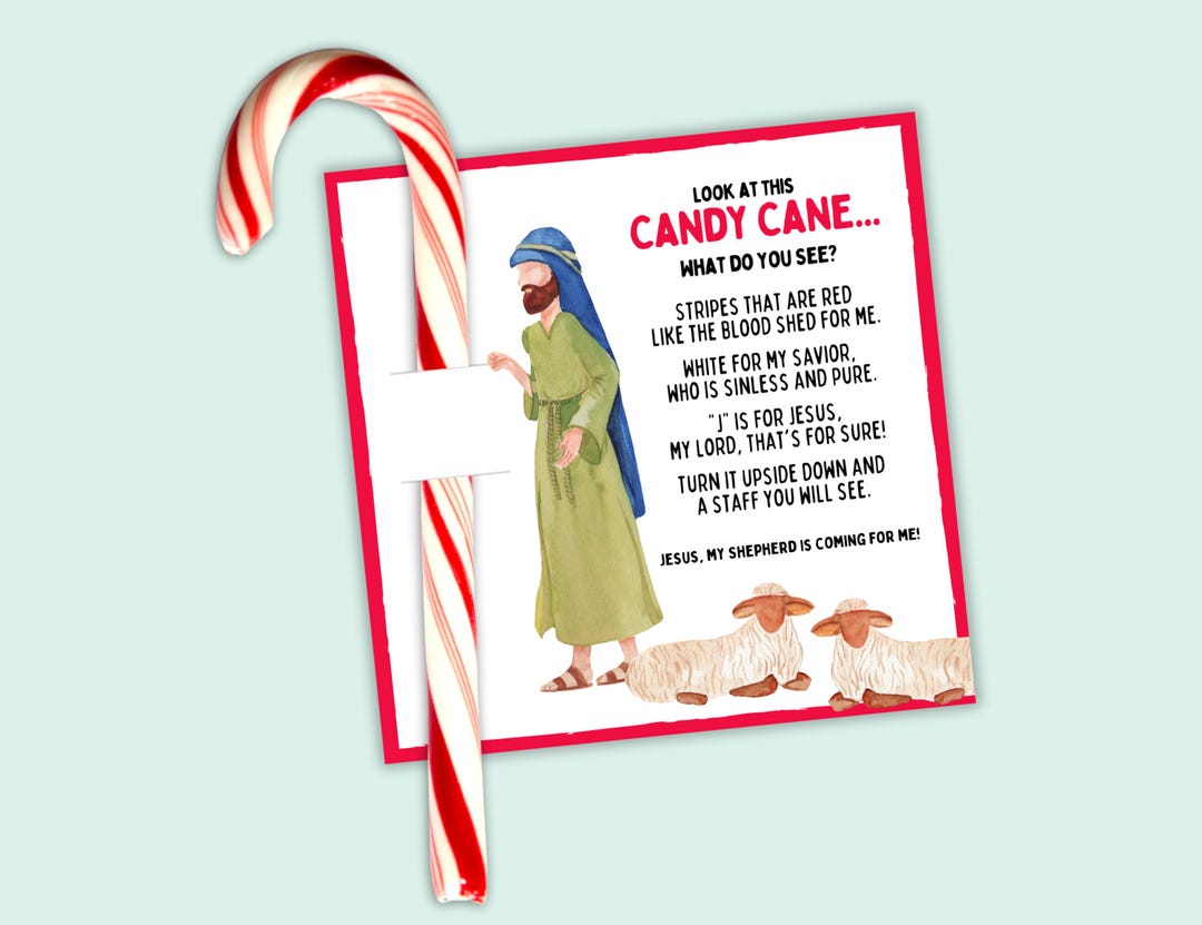 Candy Cane Legend, Candy Cane Poem, Candy Cane Story, Candy Cane Gram ...