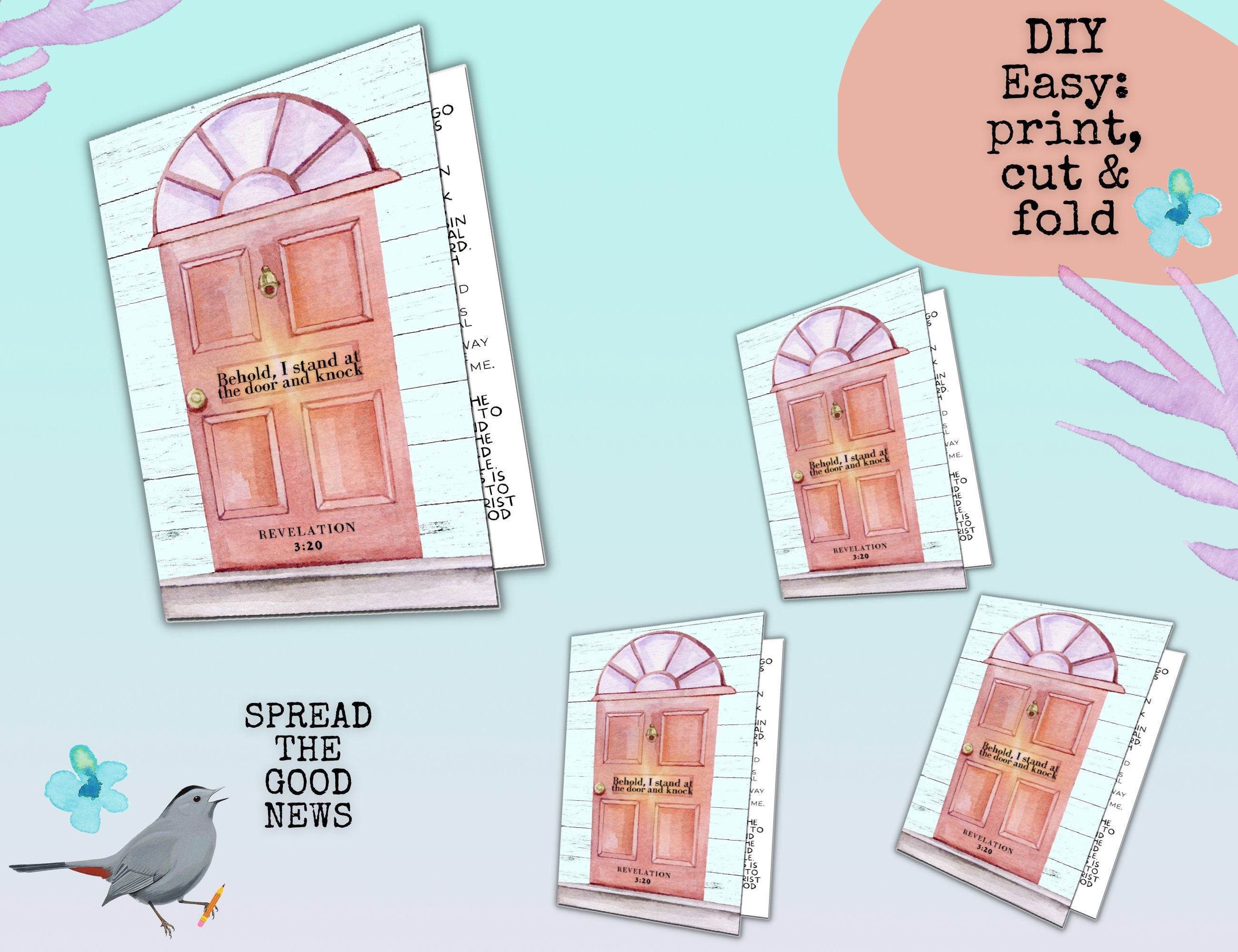 Printable Salvation Tracts Gospel Tracts Christian Tracts to - Etsy