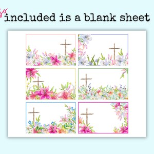 Easter Scripture Cards Christian Easter Bible Verse Card, Easter Sunday ...