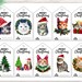 Meowy Christmas Gift Tags, Printable Cat Gift Tags for Christmas, Cat ...