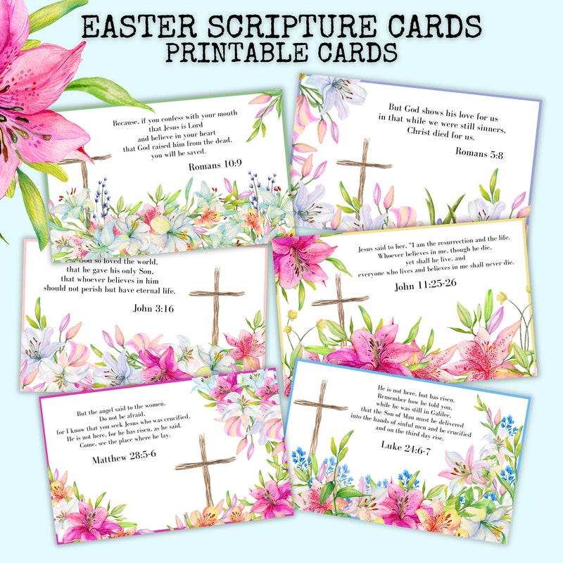 Easter Scripture - Etsy