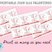 John 3:16 Valentine's Day Bible Verse Cards, Printable Scripture Cards ...