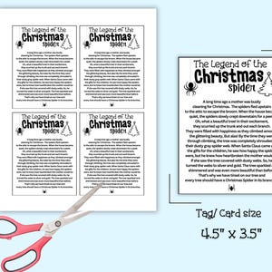 Christmas Spider Cards, the Legend of the Christmas Spider Display ...