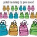 Backpack Blessing Tags, Blessings of the Backpacks, Back to School ...