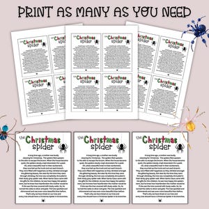 Christmas Spider Cards, the Legend of the Christmas Spider Display ...