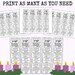 Advent Coloring Bookmarks, Advent Bookmarks. Christmas Coloring ...