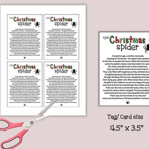 Christmas Spider Cards, the Legend of the Christmas Spider Display ...