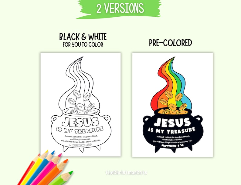 St. Patrick's Day Bible Lesson, Coloring Page Craft Activity for Kids ...