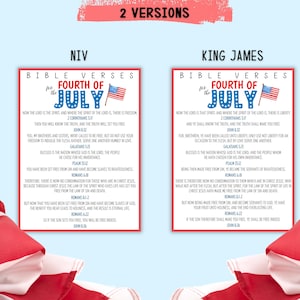 Fourth of July Bible Verses, Christian July 4th Card, Religious ...