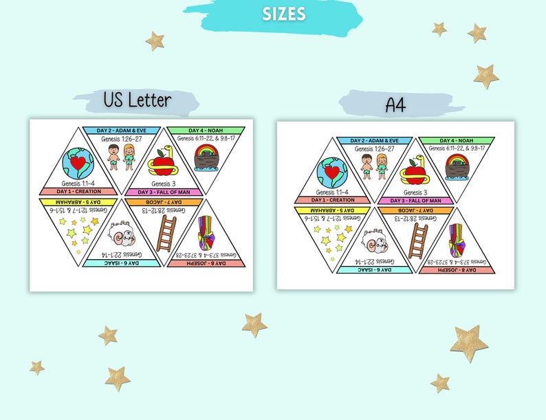 Jesse Tree Advent Calendar Craft Activity for Kids, Jesse Tree for Kids ...