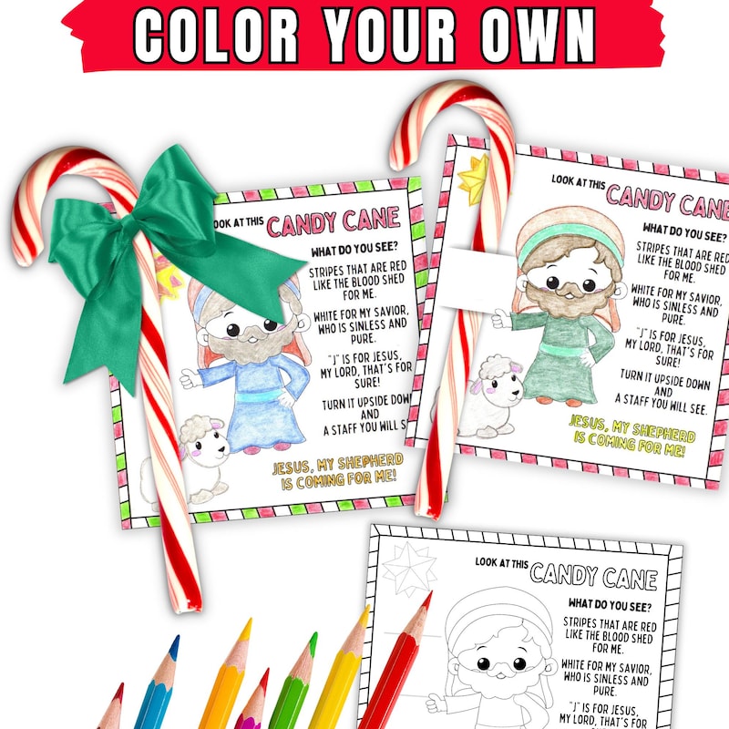 Legend of the Candy Cane - Etsy