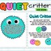 Quiet Critter Poem Sign for Jar, Classroom Behavior Management Fuzzies ...