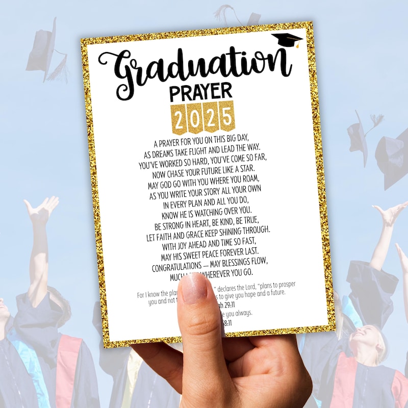 Graduation Prayer - Etsy