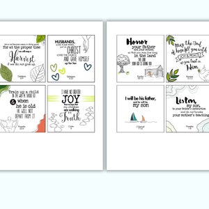 Fathers Day Scripture Cards Christian Father's Day Bible Verse Cards ...