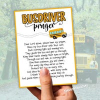 School Bus Driver’s Prayer - Etsy