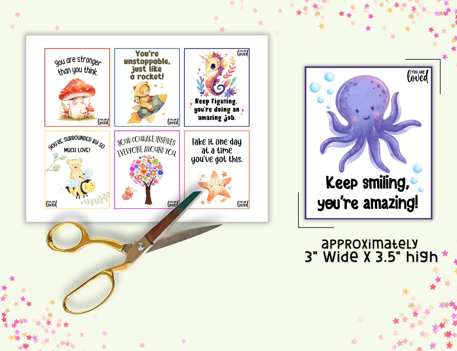 Cancer Encouragement Cards for Kids, Gift for Kids With Cancer, Kids ...