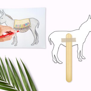 Palm Sunday Craft Activity for Kids, Holy Week Activity Palm Sunday ...