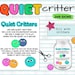 Quiet Critter Poem Sign for Jar Classroom Behavior Management - Etsy