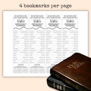 Prison Ministry Bible Verse Bookmarks, Jail Ministry, Bible Emergency ...