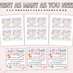 Easter Prayer Gift Tag Cards, Easter Poem, Easter Bible Verse, Easter ...