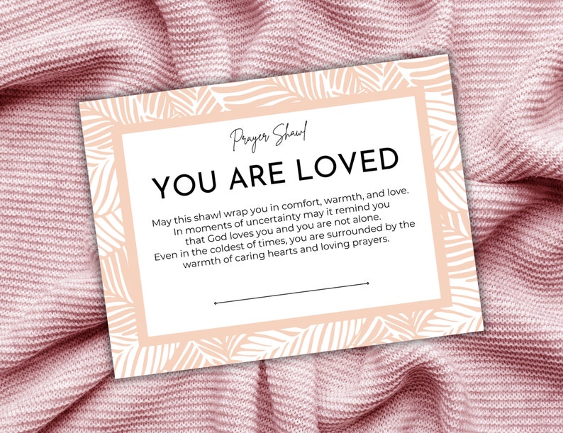 Prayer Shawl Tags for Shawl or Scarf, Printable Tags for Prayer Shawl ...