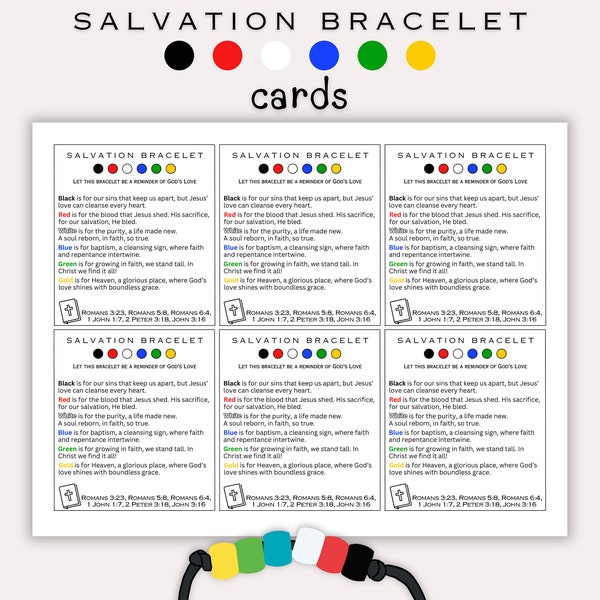 Salvation Bracelet - Etsy