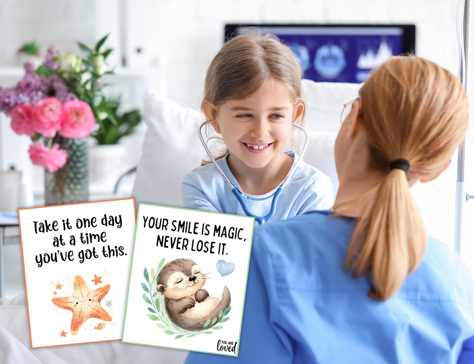 Cancer Encouragement Cards for Kids, Gift for Kids With Cancer, Kids ...
