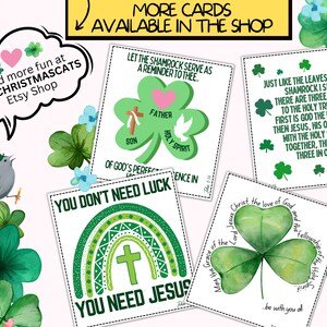 Shamrock Holy Trinity - 2 Corinthians 13:14, St. Patrick's Day Bible ...