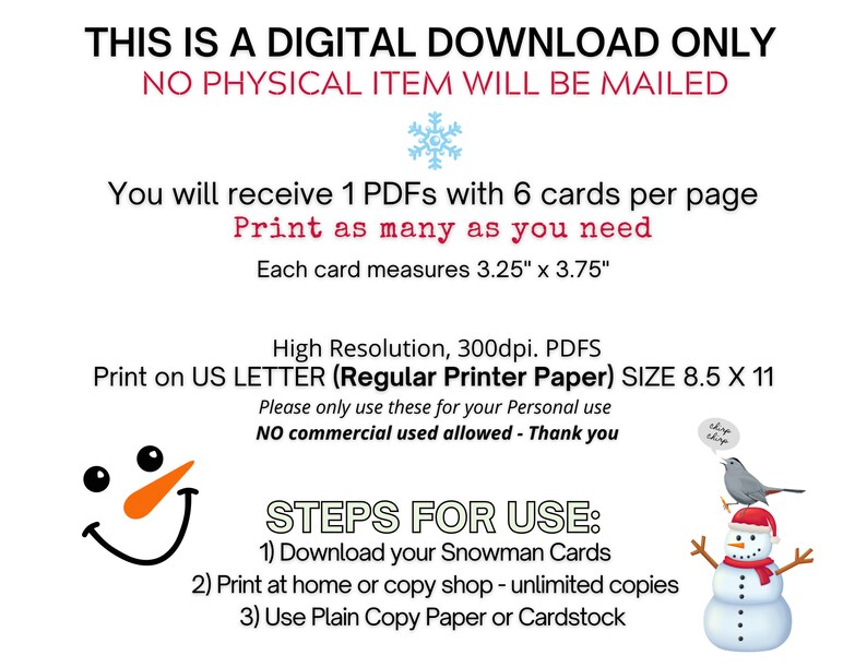 Snowman Holy Trinity Christmas Bible Verse Cards, Father, Son & Holy ...