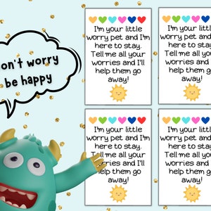 Worry Buddies Pet Tags & Worry Pet Cards for Crochet Pets, Loom Pets ...