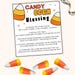 Candy Corn Blessing Tag, Candy Corn Gospel for Halloween, Candy Corn ...