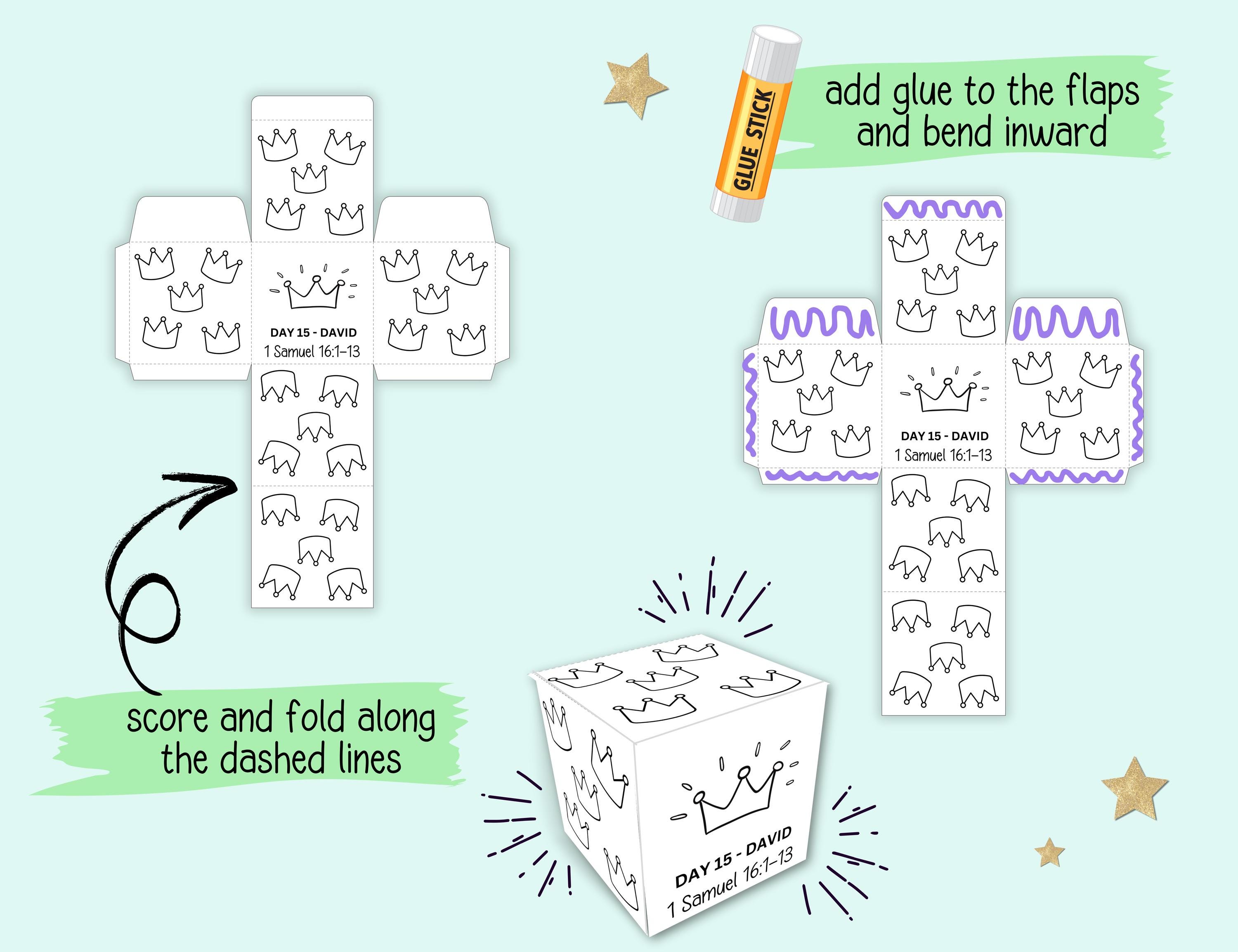 Jesse Tree Advent Calendar Craft Activity for Kids, Jesse Tree ...