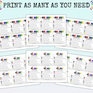 Colors of Salvation Bracelet Craft Cards & Tags, Printable Bible Lesson ...