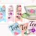 Scripture Tea Bag Tags and Envelopes, Bible Verse Tea Bag Tags, Tea ...
