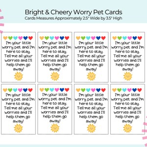 Worry Buddies Pet Tags & Worry Pet Cards for Crochet Pets, Loom Pets ...