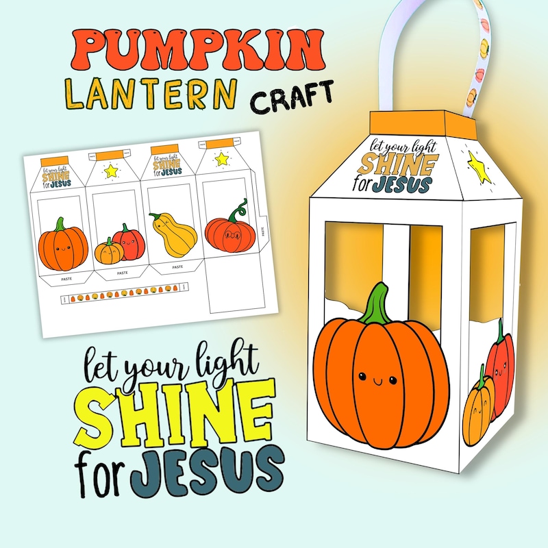 Prayer Lantern Template - Etsy