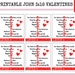 John 3:16 Valentine's Day Bible Verse Cards, Printable Scripture Cards ...