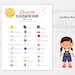 Church Scavenger Hunt for Kids, Sunday School Game, Indoor Scavenger ...