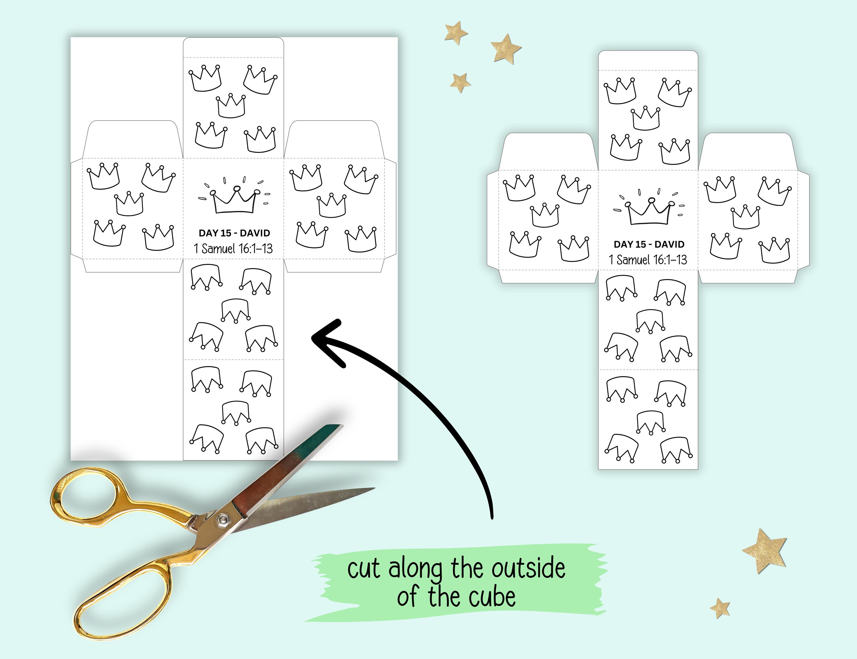 Jesse Tree Advent Calendar Craft Activity for Kids, Jesse Tree ...