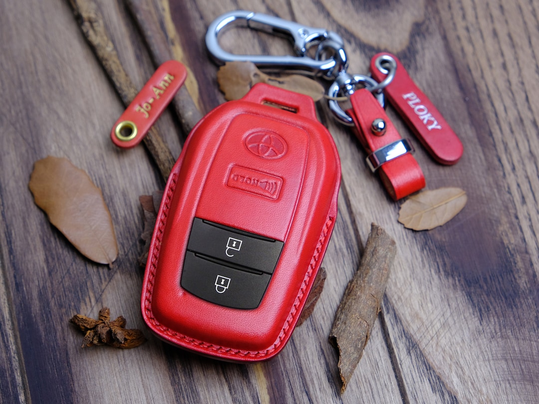 Key Case Toyota GR Corolla 2023 2024, Leather Key Fob Cover Toyota GR ...