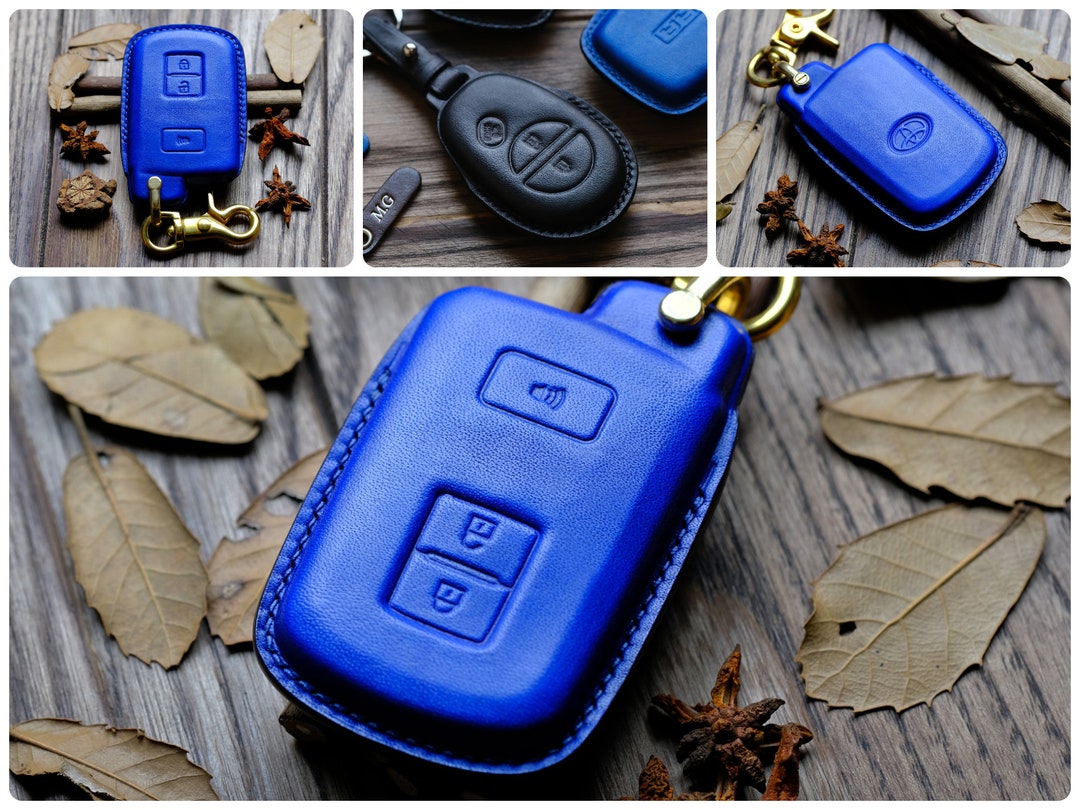 2 Types of Cover for Toyota Tacoma TRD Pro Leather Key Case for Keyless ...