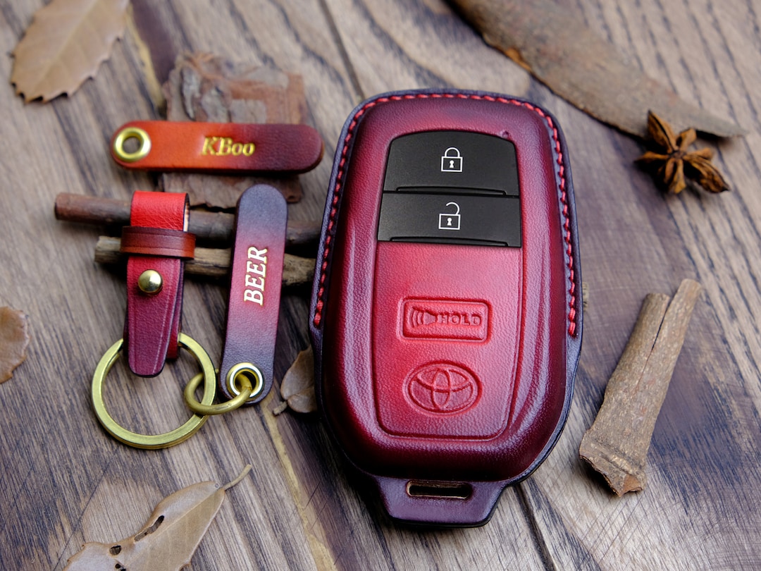 2024 Toyota GR Corolla Key Fob Cover, Handcarft Leather Key Case for ...