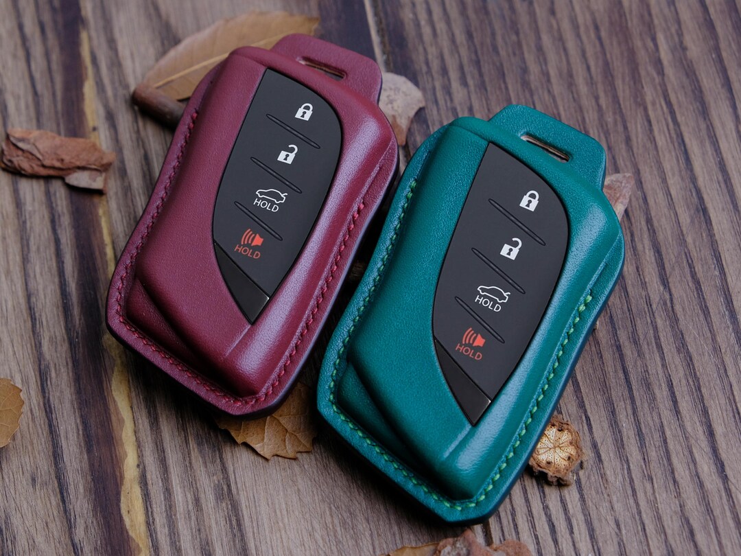 Customized Leather for Lexus LS500 Key Fob, Lexus ES250 ES300 ES350 ...