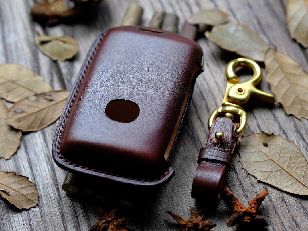 Personalized Leather Key Fob Cover for Mazda 3, 6, CX-5, CX-9, CX30, MX ...