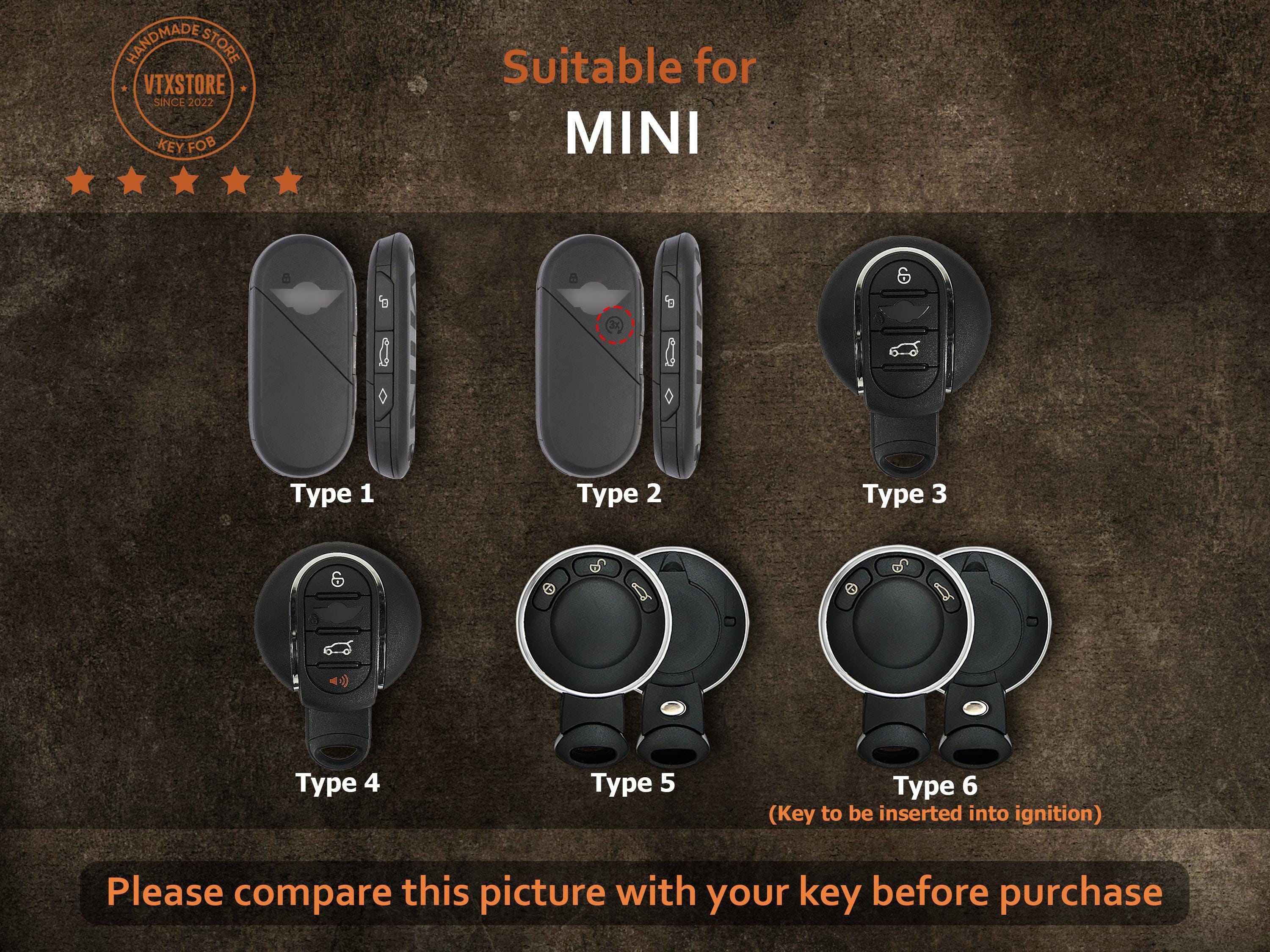 Mini Cooper Hardtop 2 Door 4 Door Key Fob Cover, Mini Key Fob Cover ...