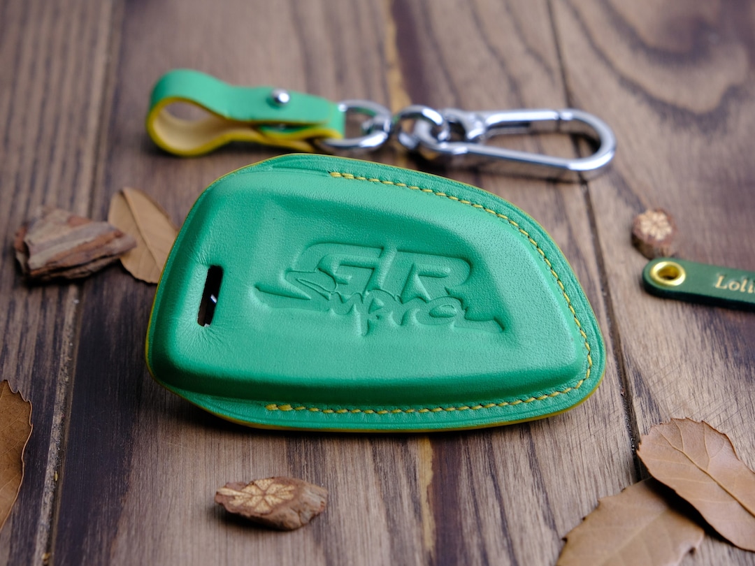 Toyota Supra Key Fob Cover, Handcarft Leather Key Case for Toyota Supra ...