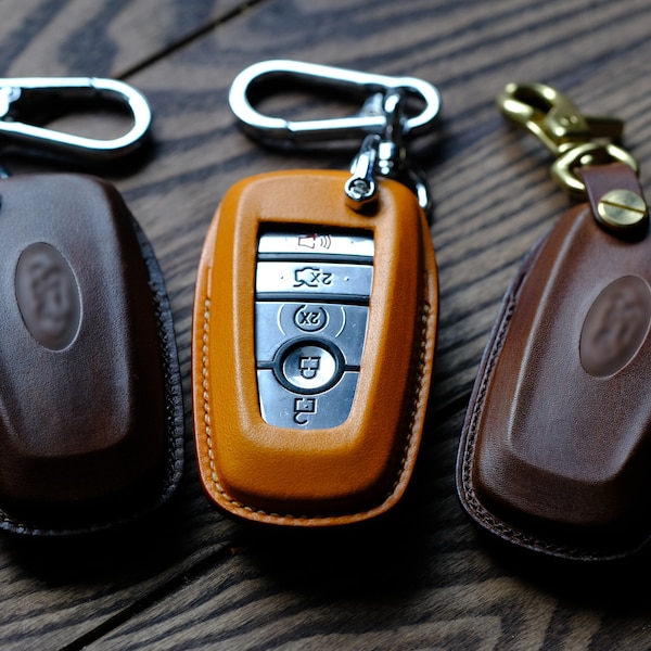 Leather Key Case - Etsy