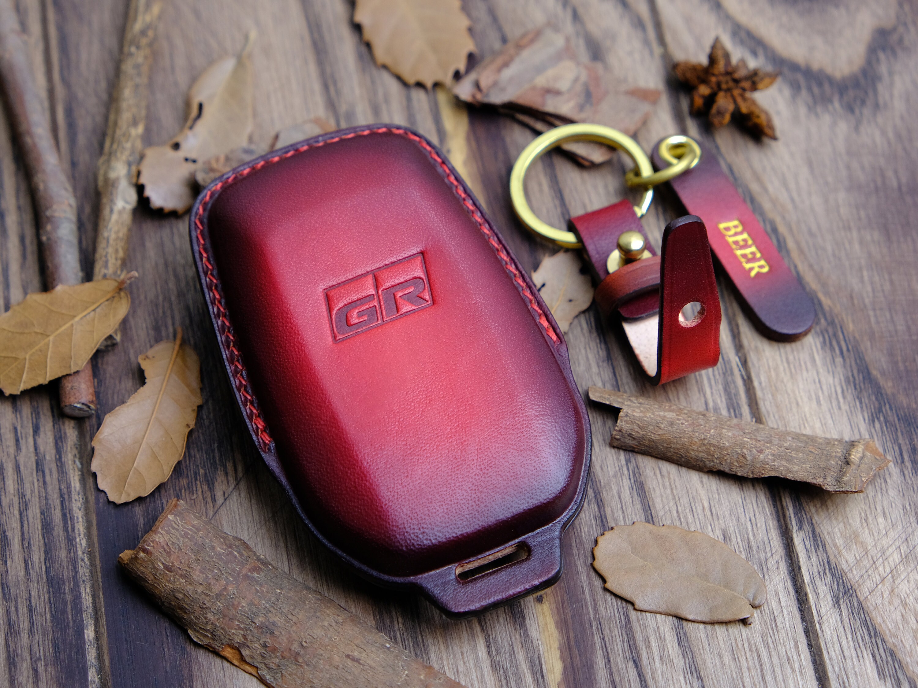 2024 2023 Toyota GR Corolla Leather Key Fob Cover, Toyota GR Corolla ...